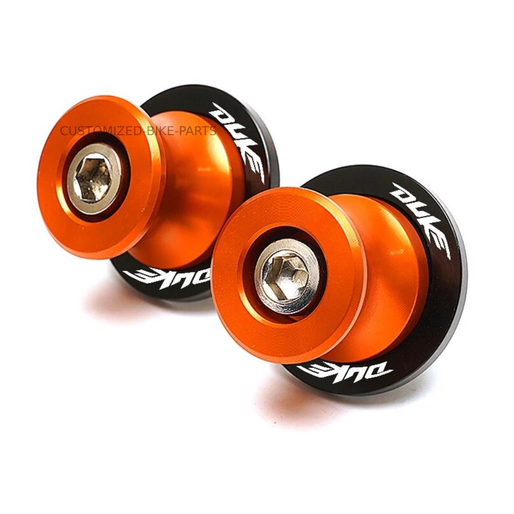 KTM Duke / RC 125 200 390 Rear Swingarm Spools Paddock Stand Bobbins ...