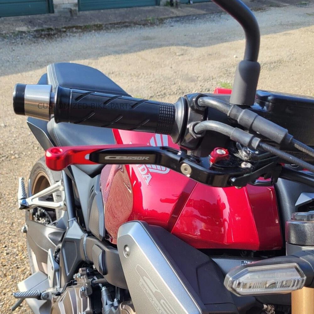 Honda CB650R Neo 2018-2025 | Adjustable Clutch Brake Lever Set Red/Bla ...